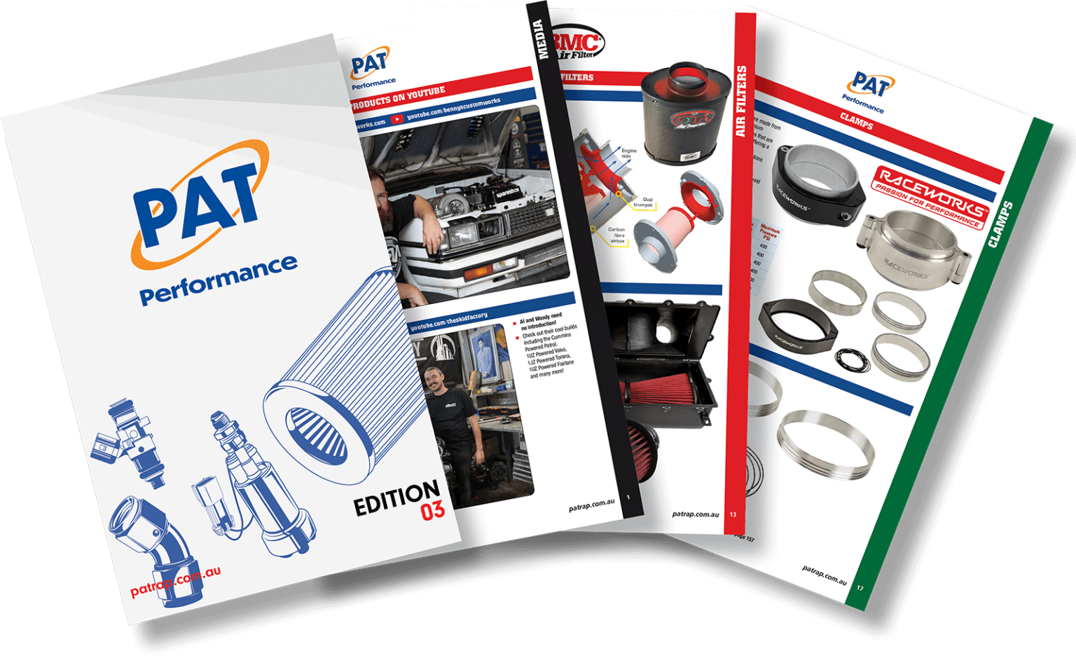 Catalogue – PAT Racing & Performance